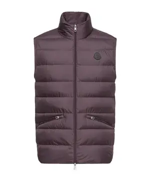 Moncler Lechtal Down Vest - Grape Red