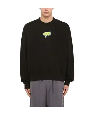 Off-White Arrows Print Crew Neck Sweatshirt