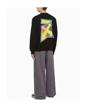 Off-White Arrows Print Crew Neck Sweatshirt