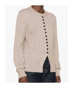 Khaite Josette Ribbed Cardigan