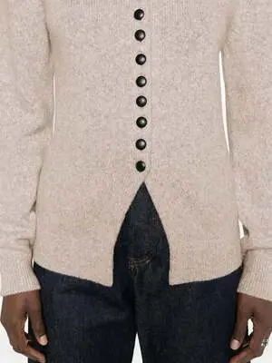 Khaite Josette Ribbed Cardigan