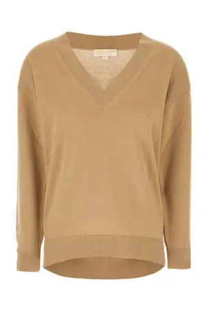Michael Kors V-neck Logo Jumper