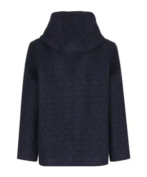 Valentino Garavani Reversible Zip-up Hooded Jacket