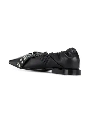 Toga Buckle-fastening Ballerina Flats
