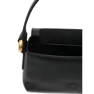 BY MALENE BIRGER Flap Shoulder Bag - Black