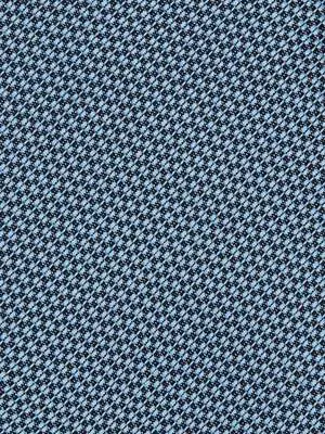 Zegna Geometric Jacquard Neck Tie - Light Blue
