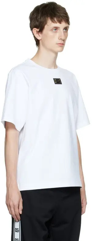 Dolce & Gabbana Dolce Gabbana Dg Logo Round Neck T-shirt