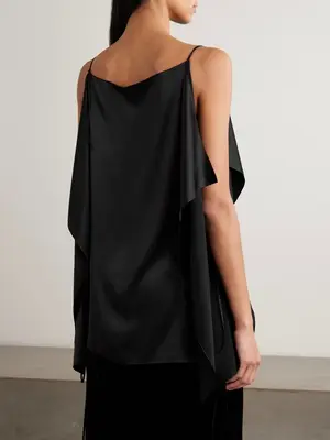 THE ROW Koray Sleeveless Top In Silk Satin