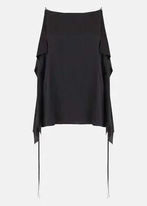 THE ROW Koray Sleeveless Top In Silk Satin