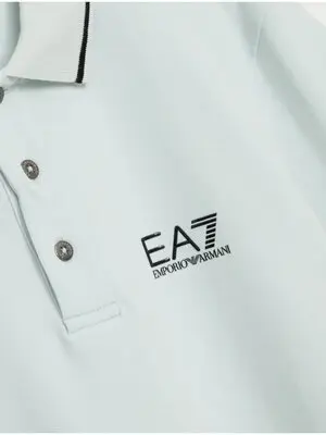 EA7 Short-sleeved Polo Shirt - White