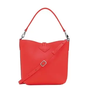 Longchamp Mini Le Roseau Bucket Bag - Scarlet