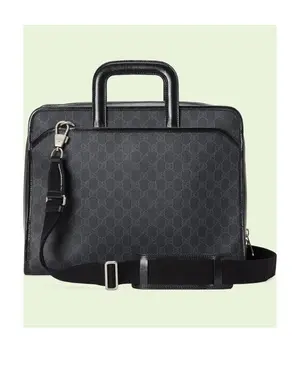 Gucci Gg Supreme Monogram Briefcase
