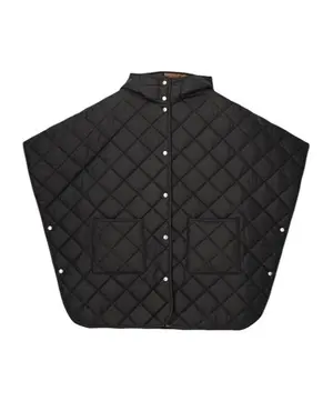 Burberry Quilted Hooded Cape