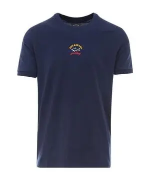 PAUL  SHARK Paul Shark Logo Printed Crewneck T-shirt