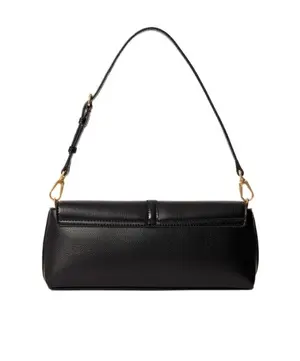Stella McCartney Ryder Pochette Lock Charm Shoulder Bag - Black