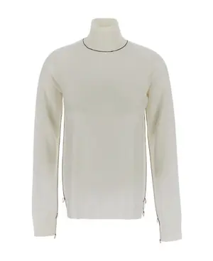 MAISON MARGIELA Work-in-progress" Roll-neck Jumper - Gray