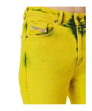 DIESEL® High-rise Straight-leg Jeans