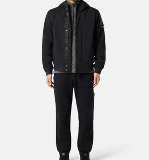 Stone Island Regular Fit Trousers - Black