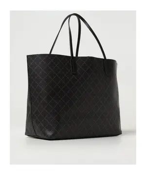 BY MALENE BIRGER Abi Geometric Printed Tote Bag - Black