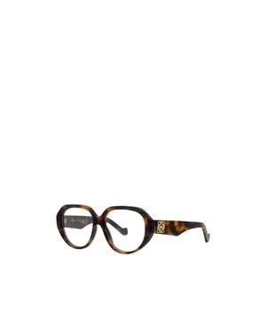 Loewe Oval Frame Eyeglasses - Tortoiseshell