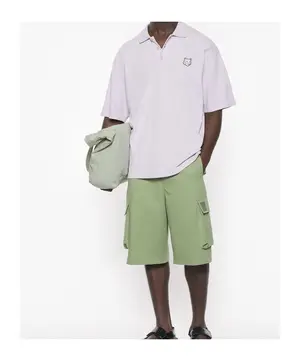 Maison Kitsuné Bold Fox Head-appliqué Polo Shirt