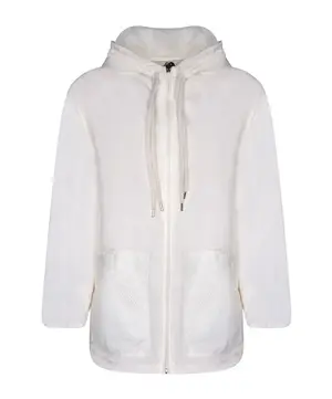 Moncler Hooded Zip-up Jacket