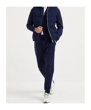 Brunello Cucinelli Straight-leg Track Pants - Blue