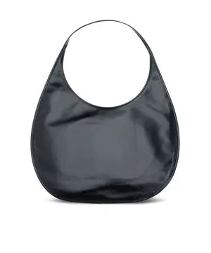 COURREGES Courrèges Naplack Top Handle Tote Bag - Black