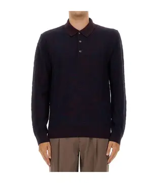Etro Long Sleeve Polos For Men