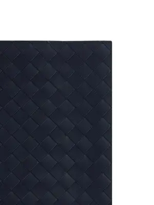 Bottega Veneta Intrecciato Half Zip Pouch