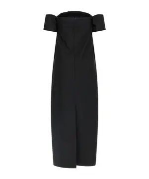Magda Butrym Off-shoulder Sheath Dress With Inner Bustier