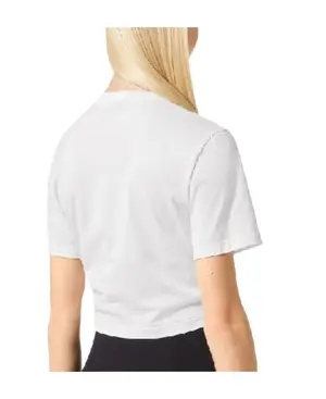 Versace Logo Embellished Safety Pin T-shirt