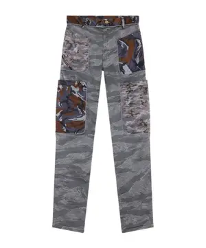 DIESEL® Cargo Pants With Camouflage Print