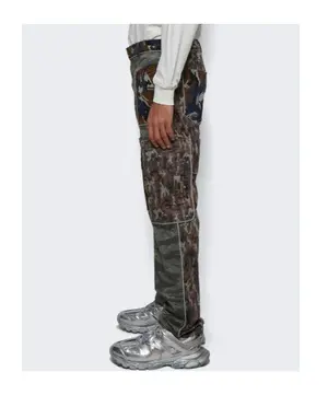 DIESEL® Cargo Pants With Camouflage Print