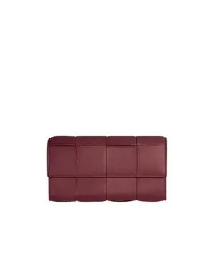 Bottega Veneta Intrecciato Flap Wallet - Red