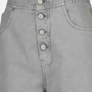 MAISON MARGIELA Logo Patch Straight Leg Jeans