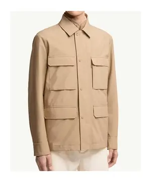 Moncler Exmoor 3-in-1 Down Field Jacket - Nude