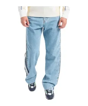 DIESEL® Relaxed Straight-leg Jeans With Side Zipper Detail