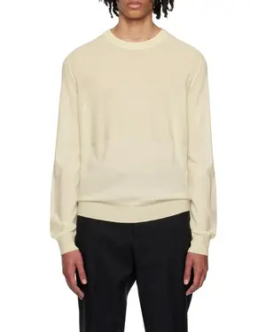 JIL SANDER Crewneck Long-sleeved Jumper - Yellow