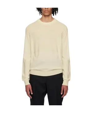 JIL SANDER Crewneck Long-sleeved Jumper - Yellow