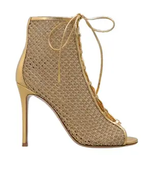 GIANVITO ROSSI Lace-up Stiletto Sandals