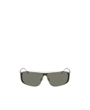 Saint Laurent Rectangular Frame Sunglasses - Black