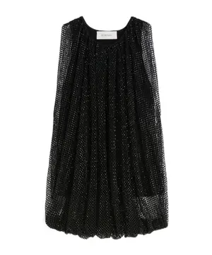 Sportmax Nodo Crystal-embellished Sleeveless Top - Black