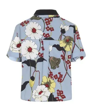 Marni Floral-print Short Sleeve Shirt