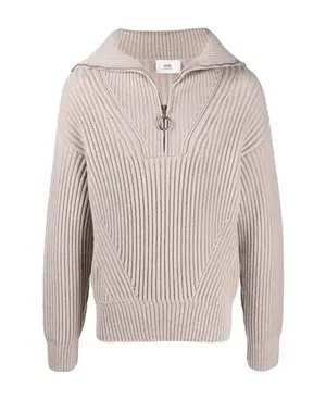 Ami Zip Up Sweaters For Men
