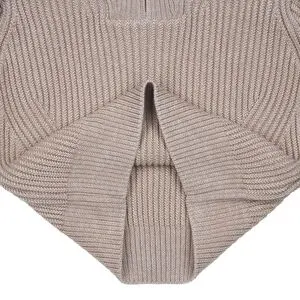 AMI Paris Half-zip Ribbed Knit Sweatshirt - Pink