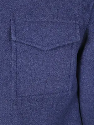 Herno Patch-pocket Shirt Jacket - Blue