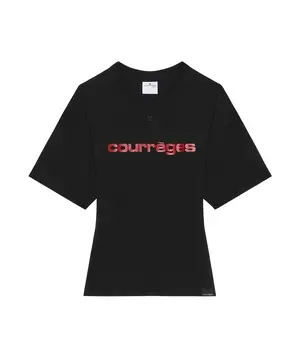 Courreges Embroidered T-shirts For Women