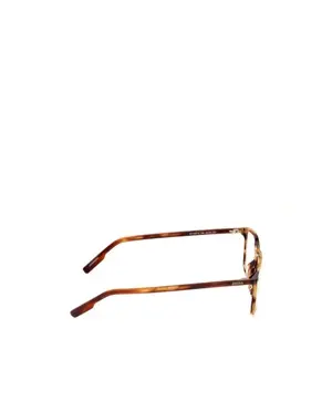 Zegna Geometric Frame Eyeglasses