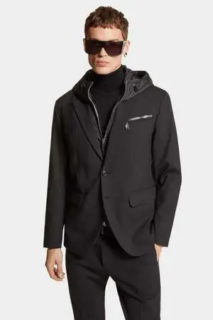 Dsquared2 Double Layered Hooded Jacket